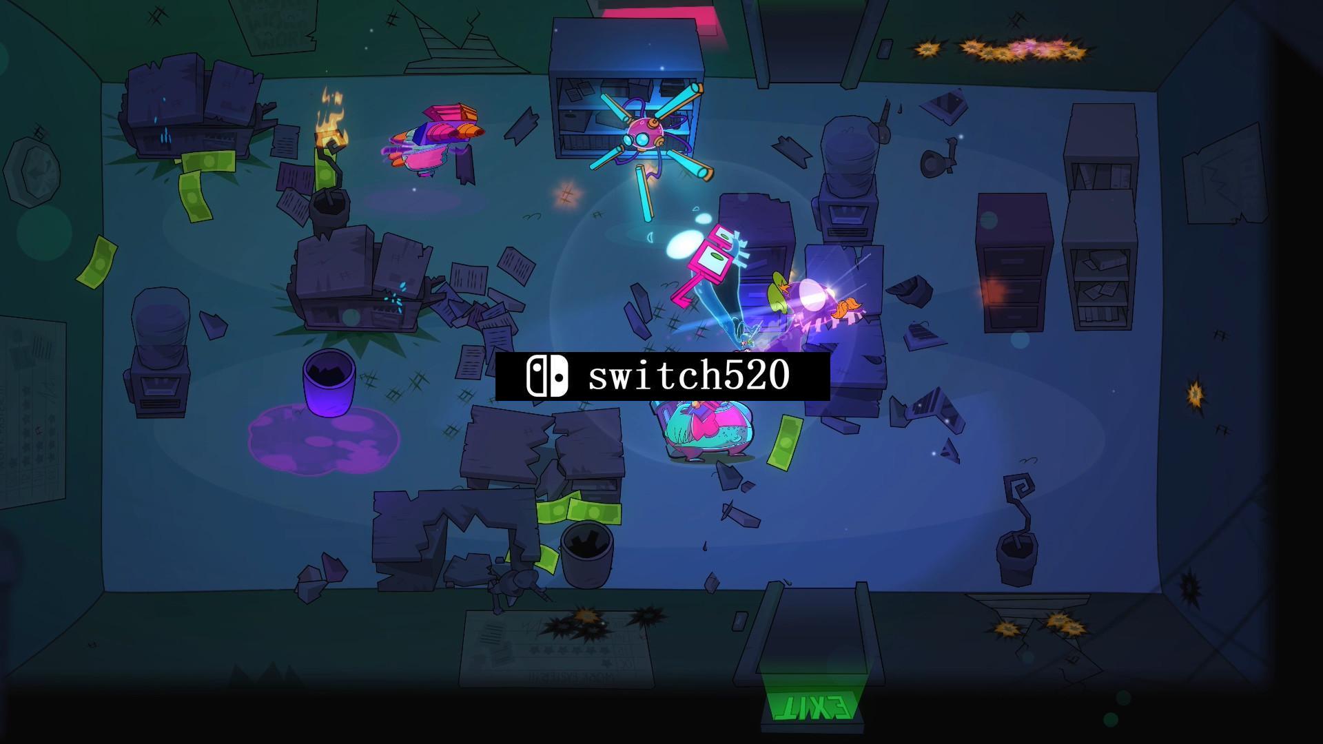 《鬼魂清洁工 Dead End Job》Switch中文版NSP下载 – 含1.0.5补丁_Switch520